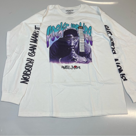 Spencer's | Shirts | Spencers 2pac Chemistry White Shirt J6 | Poshmark